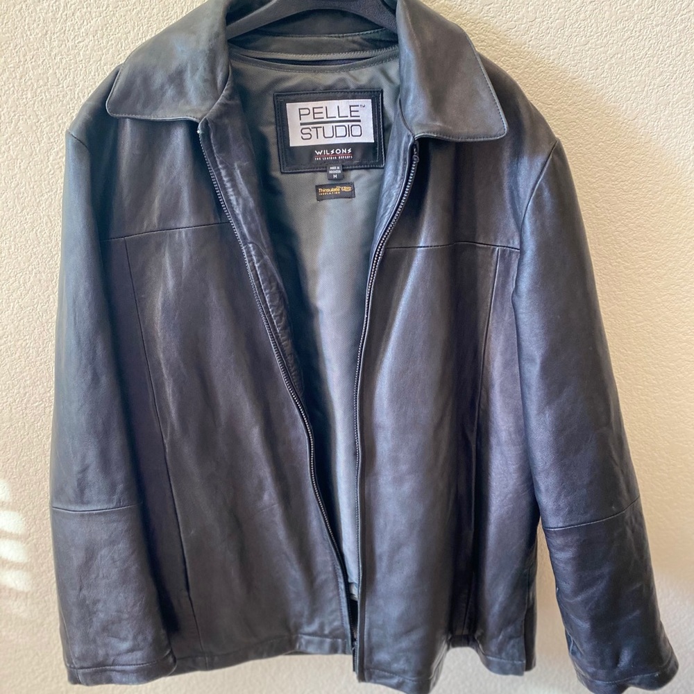 Men’s Pelle Studio Wilson Leather Jacket - Gem